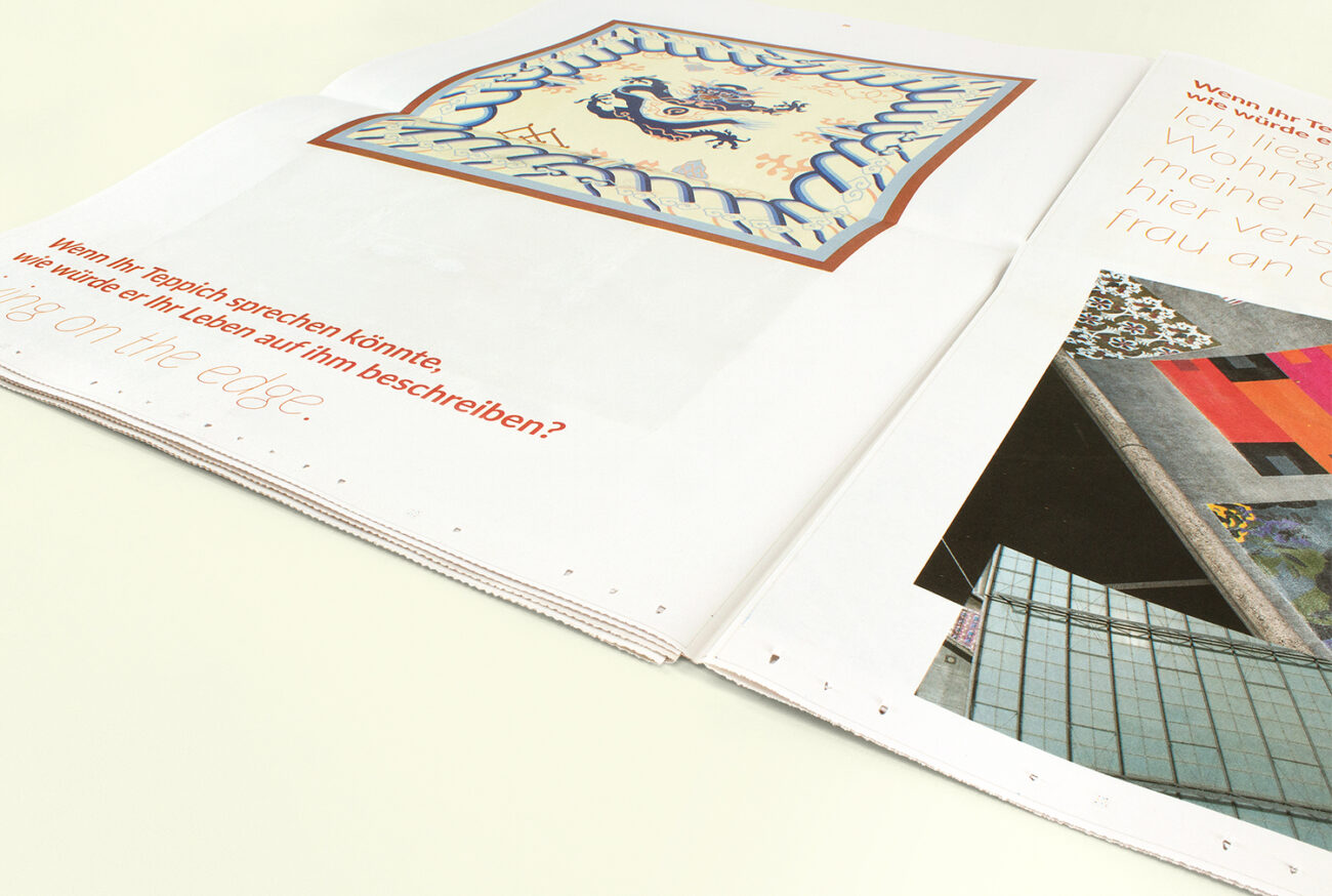 × Droste, Thilo – Den Teppich ausrollen. Self-published – Dicey Studios